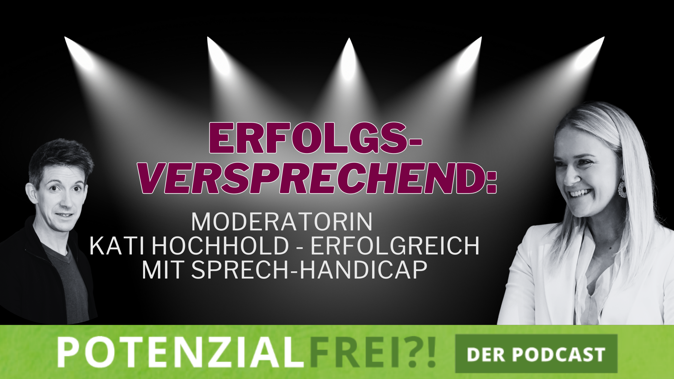 Kati Hochhold - Moderatorin - Stark mit Legasthenie